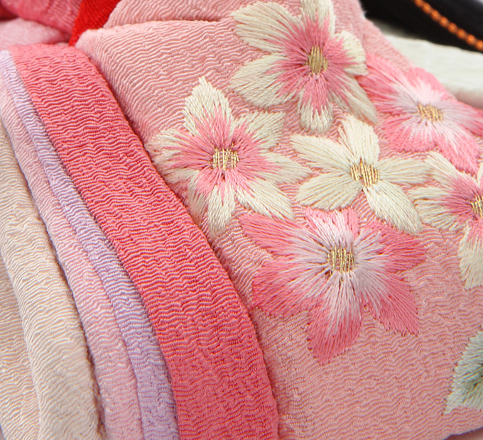 らんらん 京刺繍・桃色（WEB限定）（廃番・非表示）｜ふらここの商品詳細｜雛人形･五月人形のふらここ