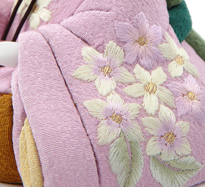 らんらん 京刺繍・桃色（WEB限定）（廃番・非表示）｜ふらここの商品詳細｜雛人形･五月人形のふらここ